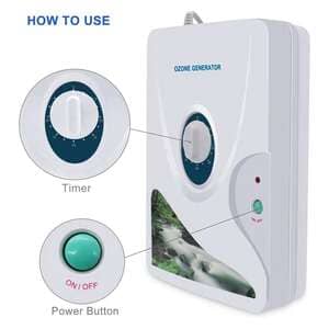 Generator portabil de ozon 600Mg Apa Ozonator O3 Aparat de ozon pentru ...